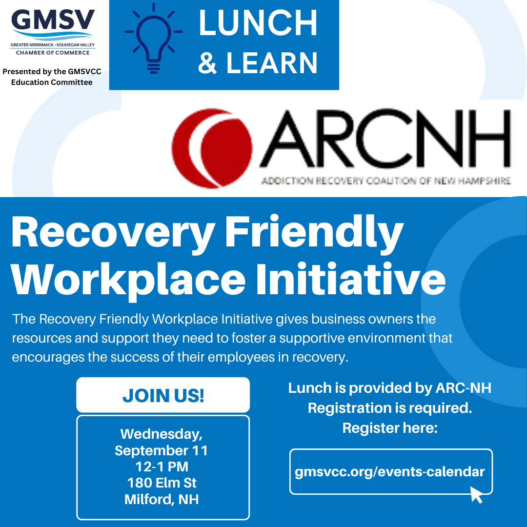 Lunch 'N Learn - Recovery Friendly Workplace Initiative-Regular Events