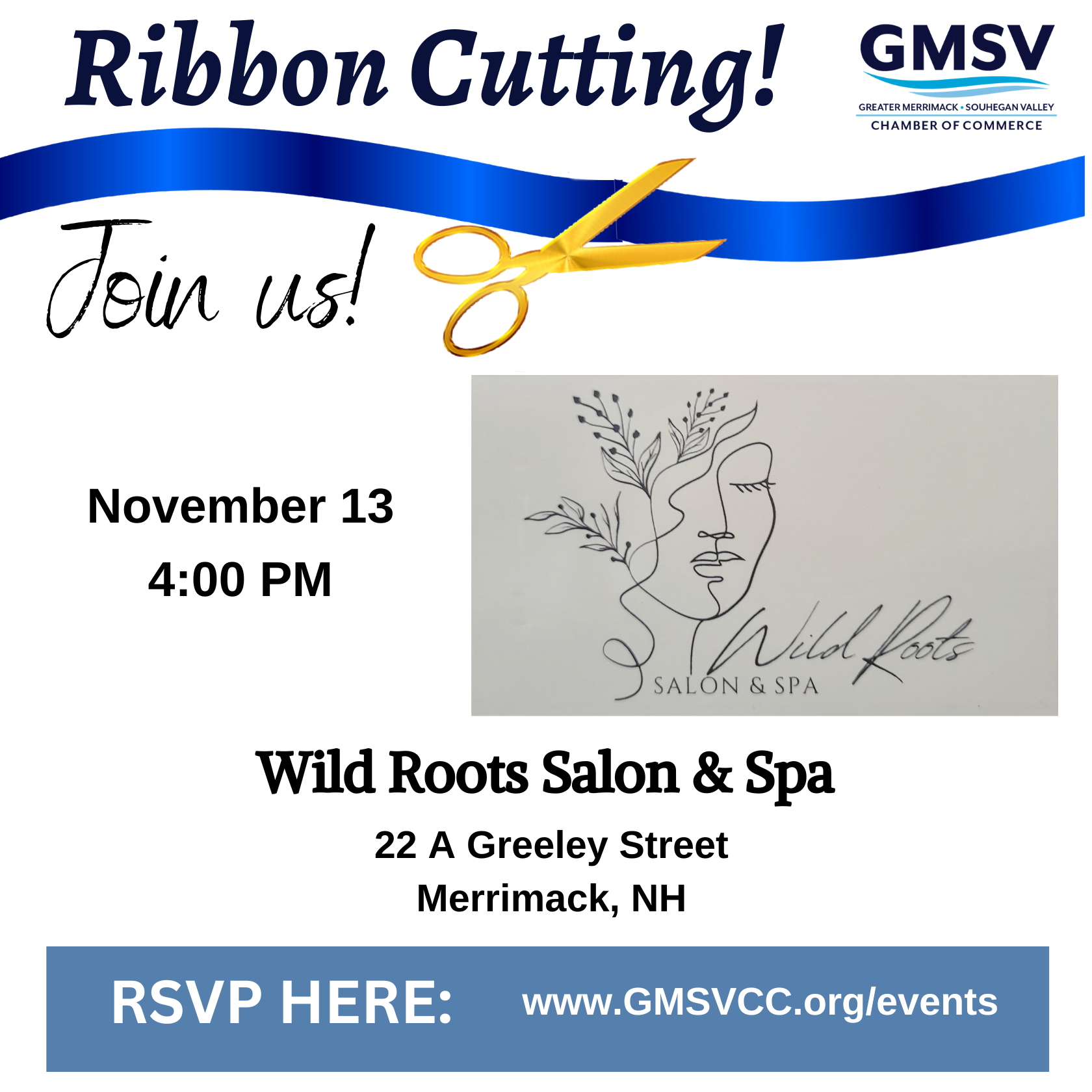 Ribbon Cutting at Wild Roots Salon & Spa-Regular Events